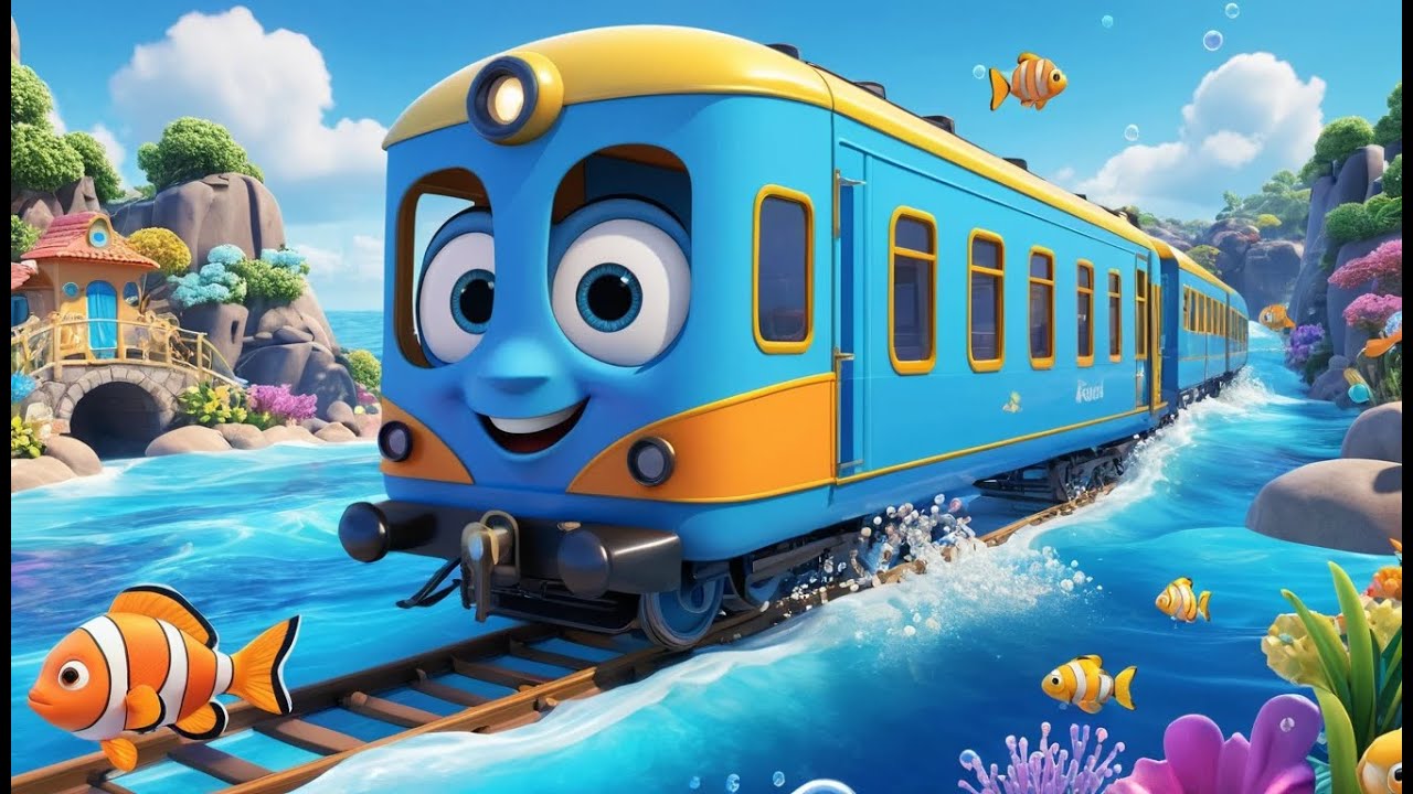 Choo Choo Train – Black Sheep’s Deep Sea Ride | Underwater Train Song ...
