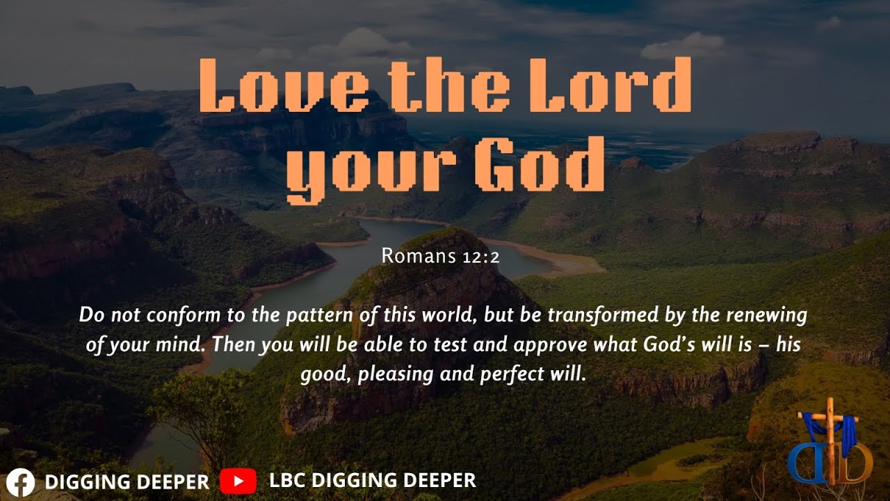 Dr. Sipho Zondi // Love the Lord your God | Romans 12:2 - YouTube