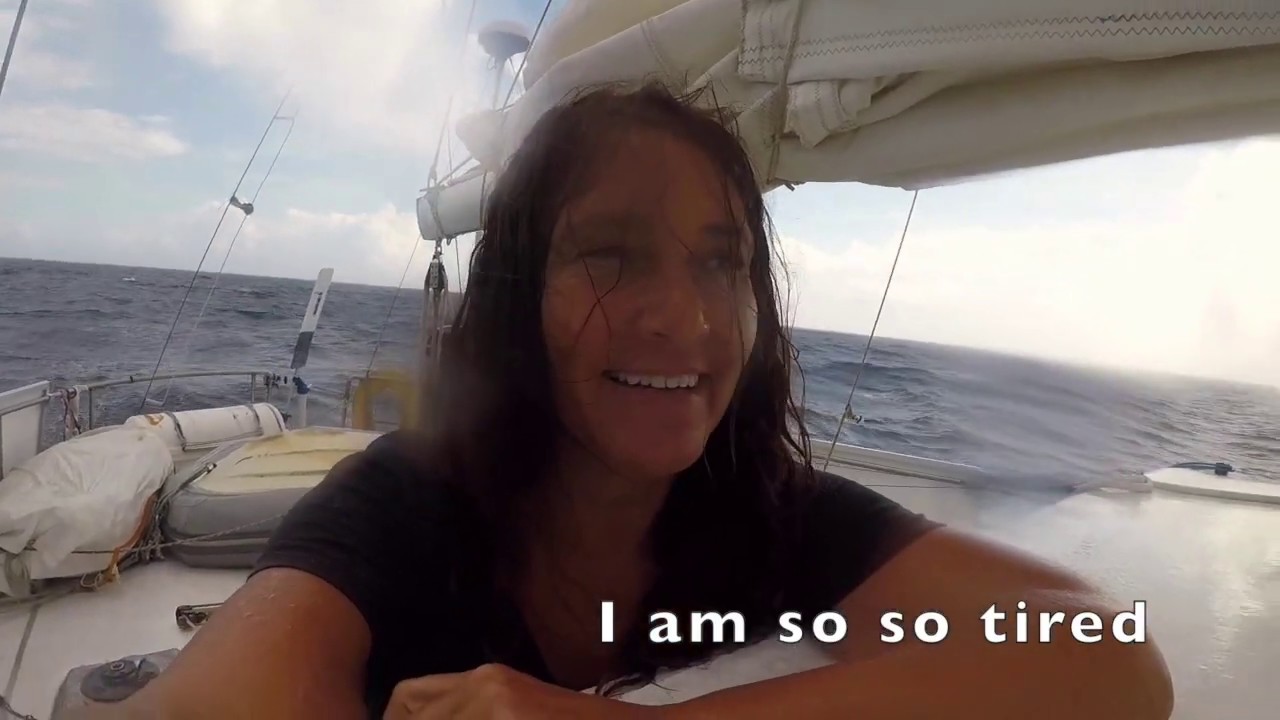 Feeling exhausted while sailing Footloose solo from Cienfuegos to ...