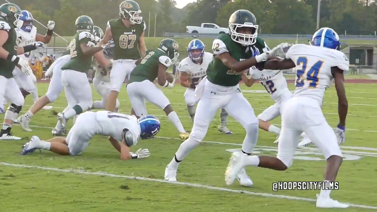 Rodney Newsom, Jr. (Briarcrest '20 RT/DE) vs. Nashville Goodpasture ...