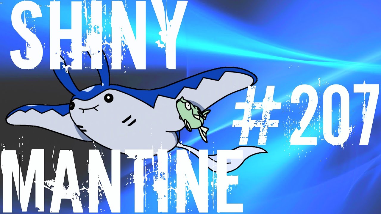 (LIVE) Pokemon Omega Ruby/Alpha Sapphire ORAS - Shiny Mantine #207 ...