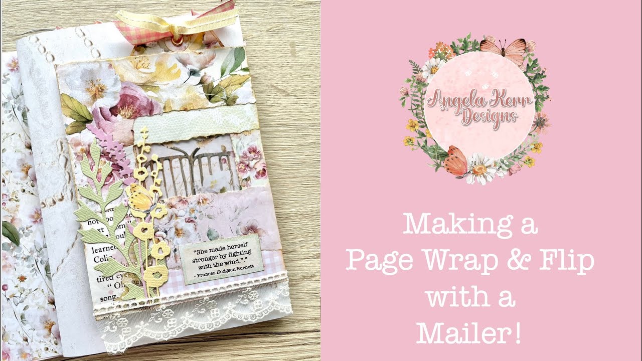 Making a Page Wrap & Flip using a Mailer! - YouTube