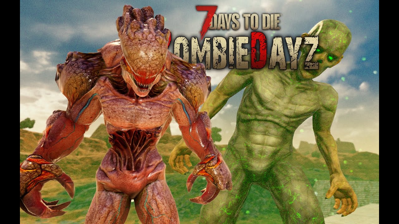 Horde Night with Ghouls and Behemoths | ZombieDayZ Mod | 7 Days to Die ...