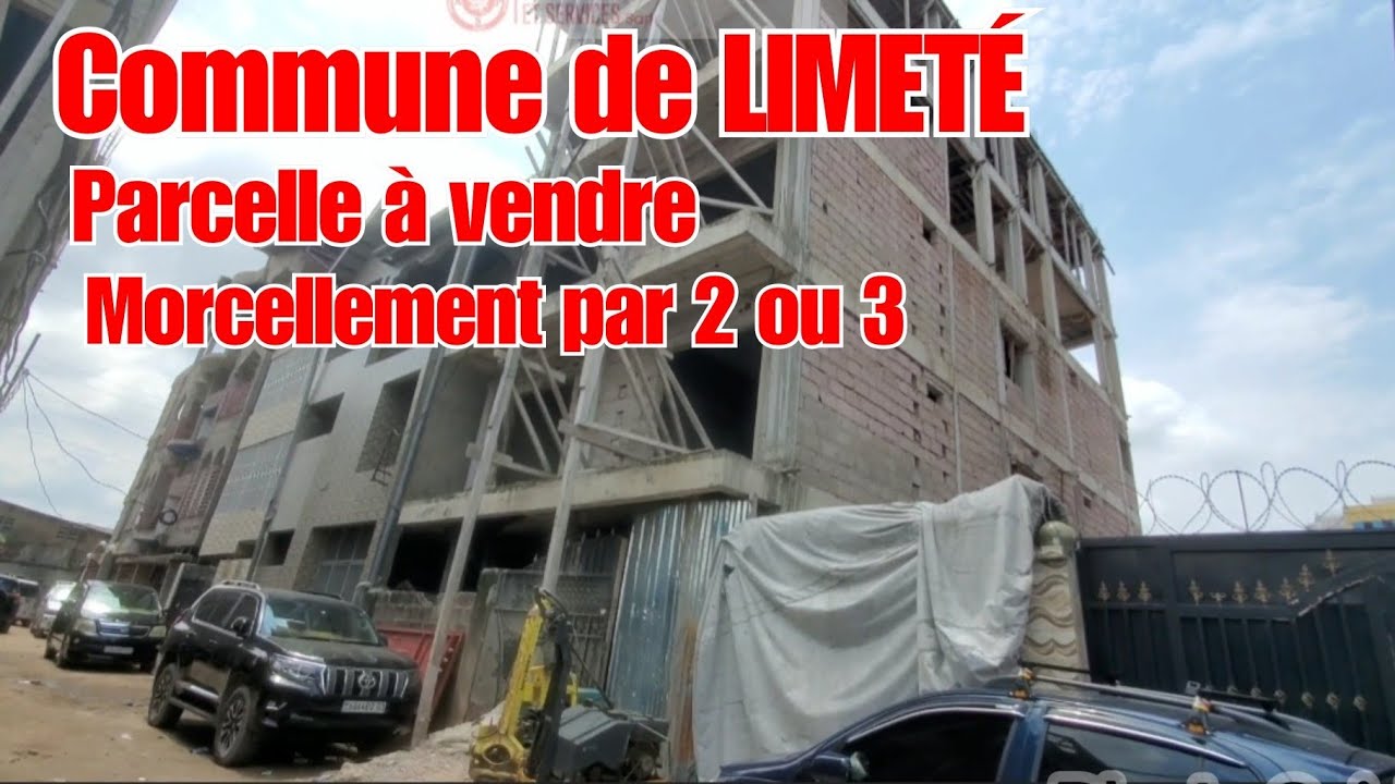 👉MORCELLEMENT D'UNE PARCELLE À KINSHASA DANS LA COMMUNE DE LIMETÉ 1ÈRE ...