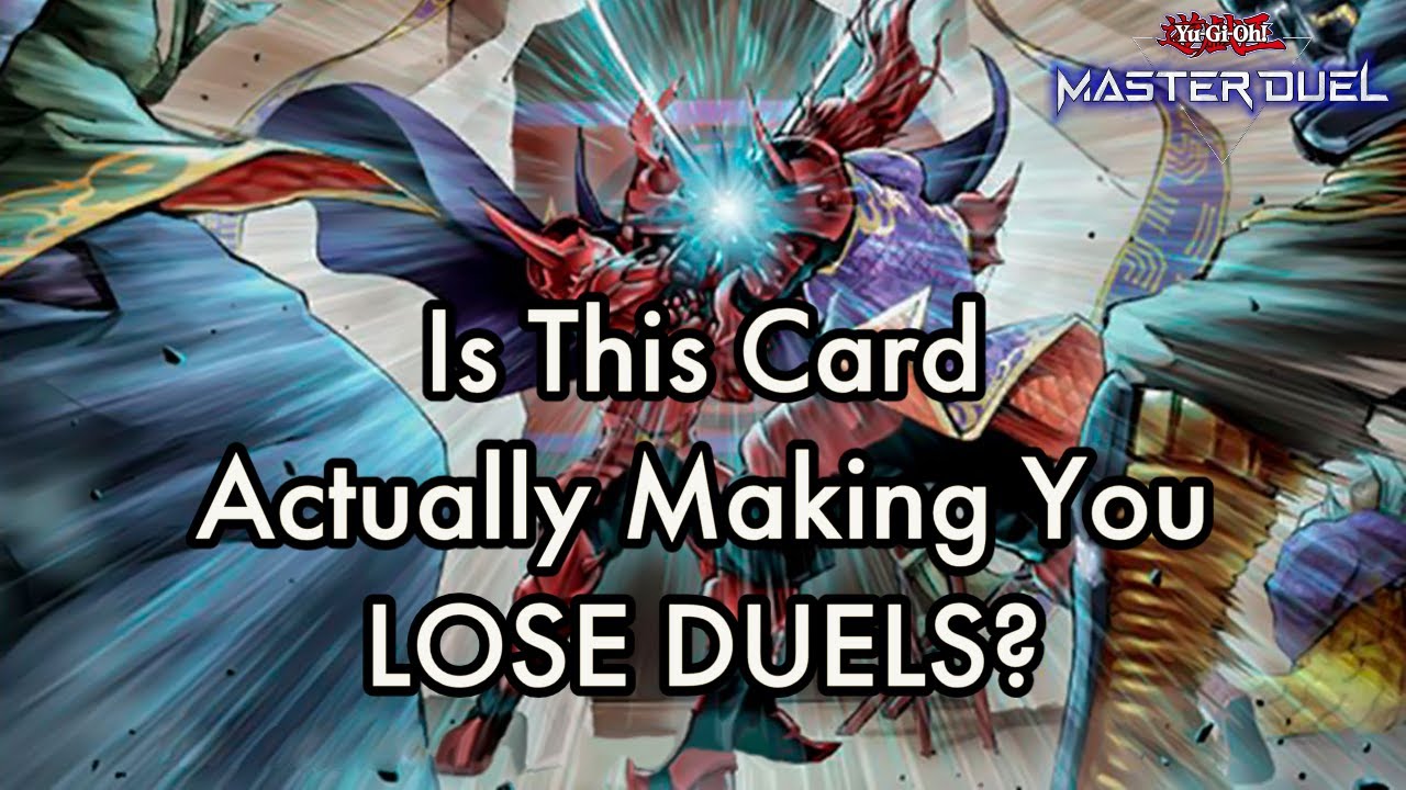 Let's Talk About "Going Second" Cards In Master Duel - YouTube