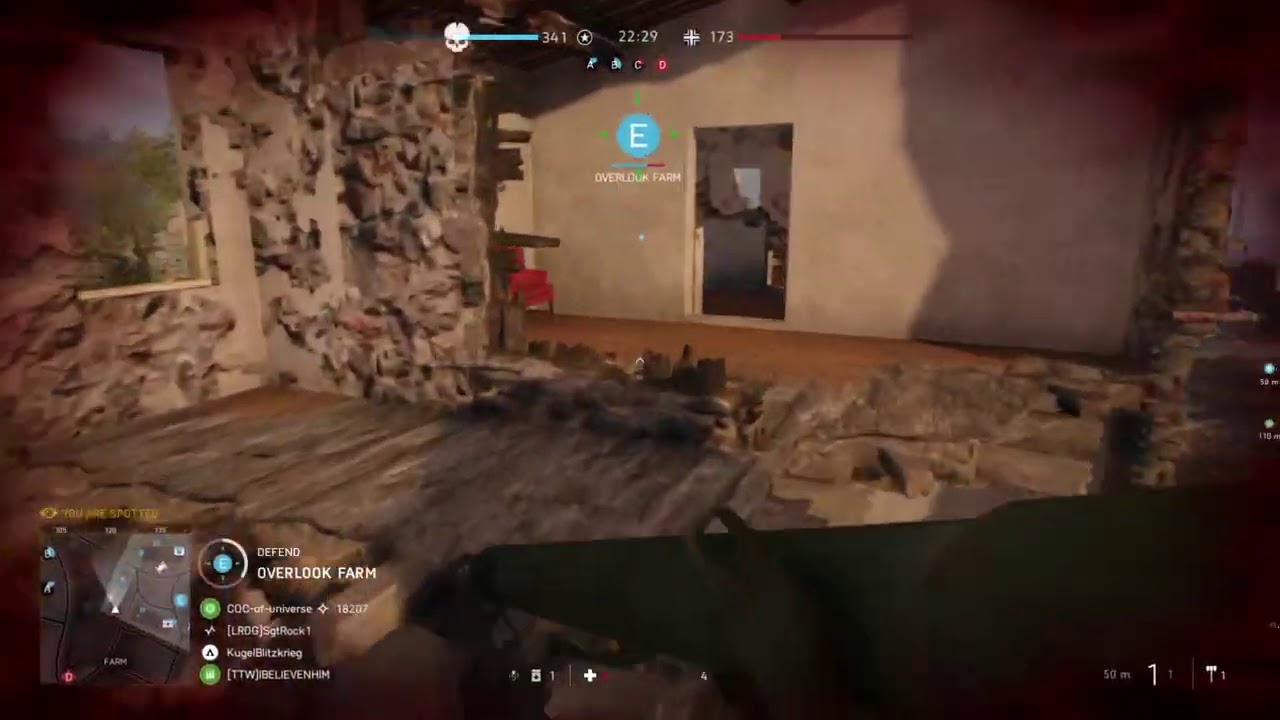 BFV Bazooka Backblast Kill - YouTube