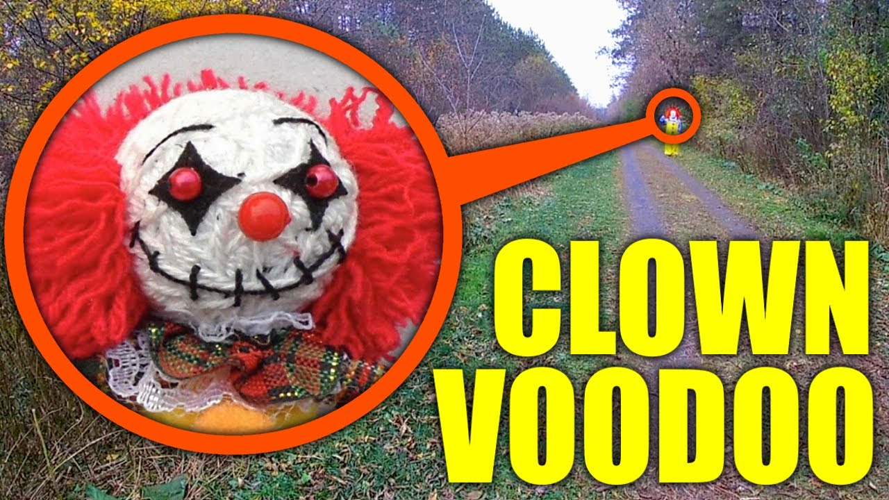 DO NOT MAKE A CLOWN VOODO DOLL & USE IT IN THE CLOWN FOREST!! (CLOWN ...