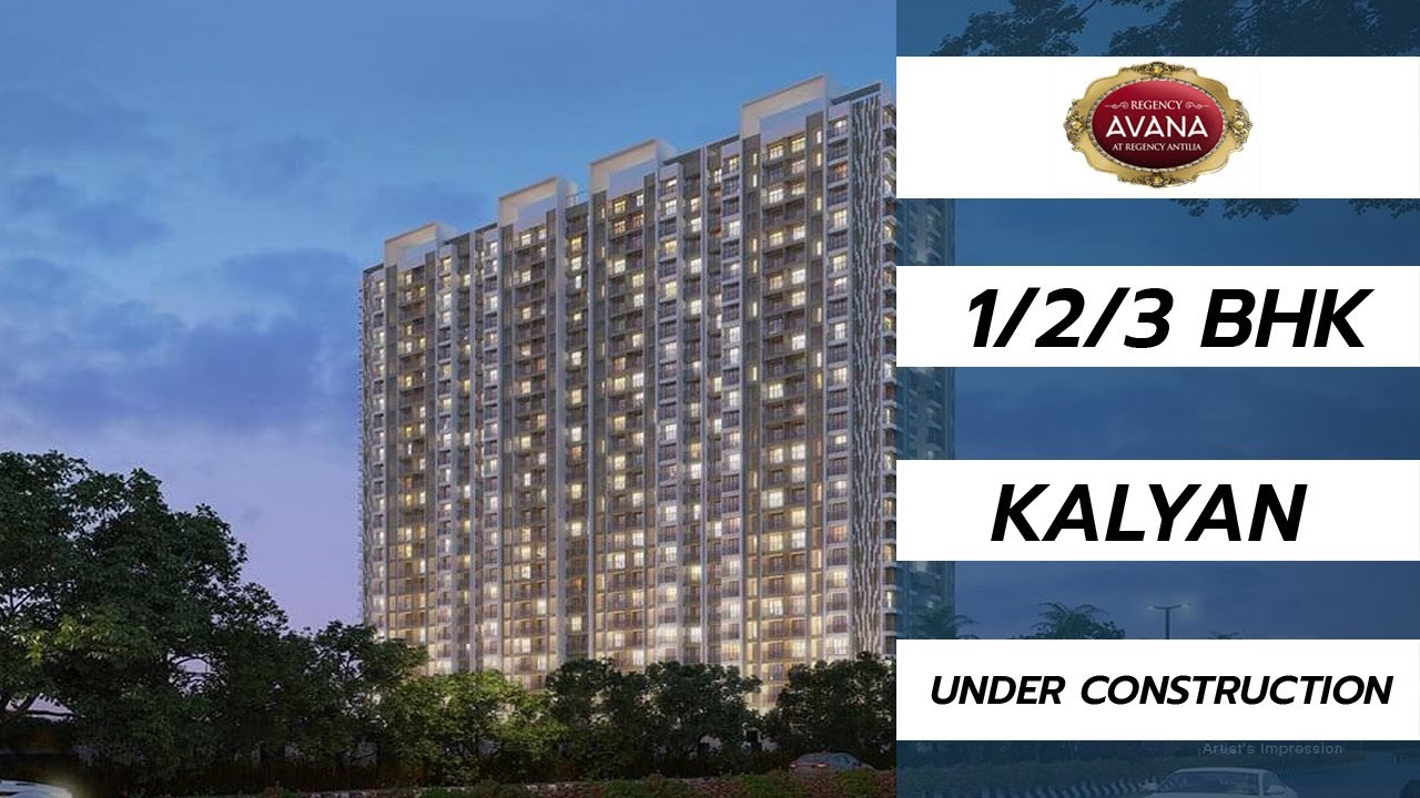 3 BHK Sample Flat For Sale in Kalyan | Regency Avana | Regency Antillia ...
