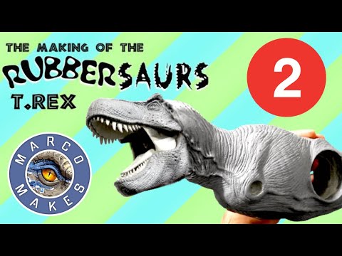 Making the Ultimate Rubber T. REX Figure - Sculpting the Body - Episode ...
