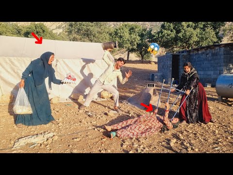 The brutal entry of the psychopathic villain's first wife's mother into the ruined house of hope