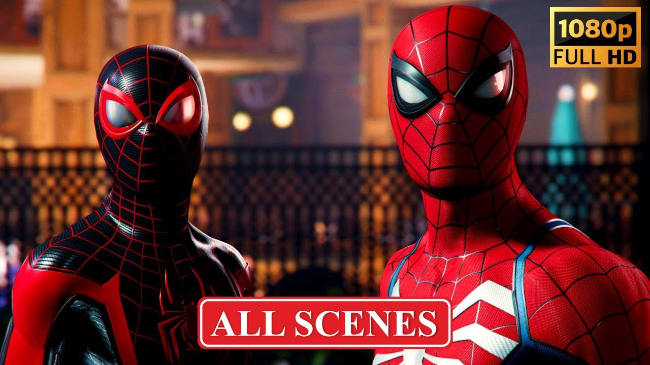 [Spider-Man: Miles Morales] | All Peter Parker Scenes with Miles ...