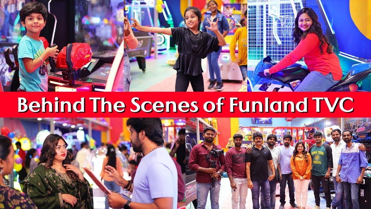 Behind The Scenes | Funland Indoor Amusement Park TVC Making | Smart ...
