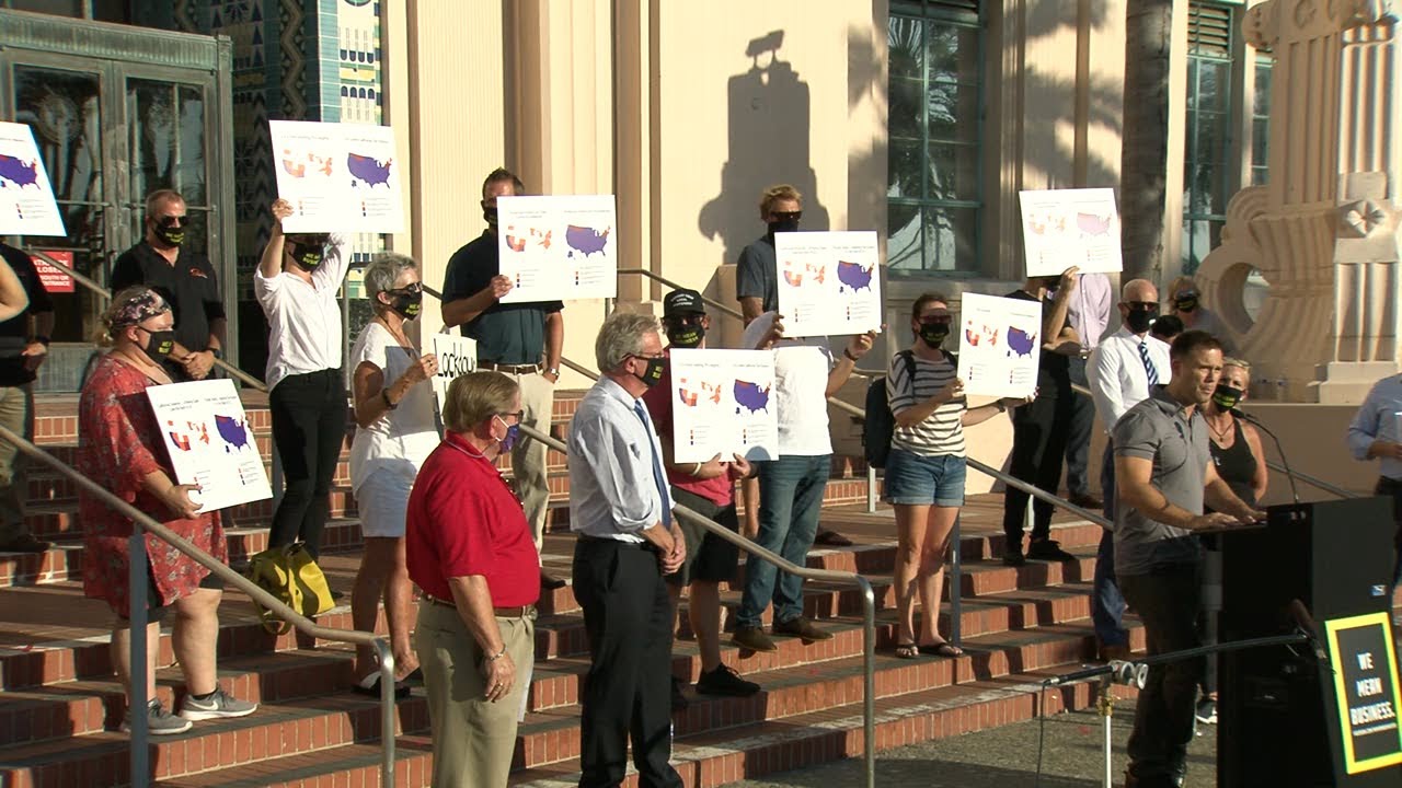 "We Mean Business" rally held to call for San Diego County to take back ...