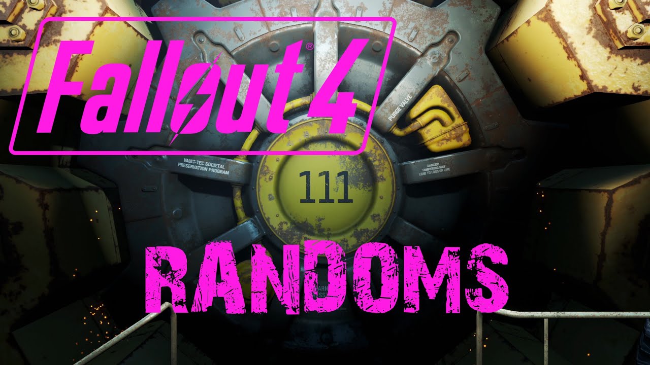 Fallout 4: Random Encounters - RACING ROBOTS ! - YouTube