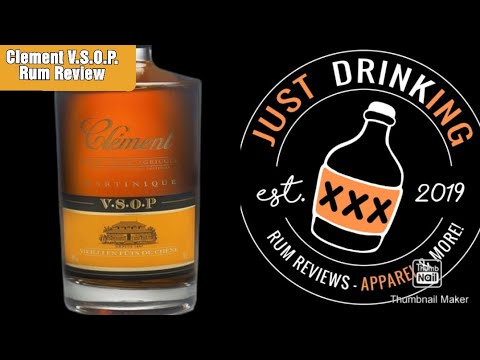 Clement VSOP Rum Review- Just Drinking- Robert & Roger - YouTube