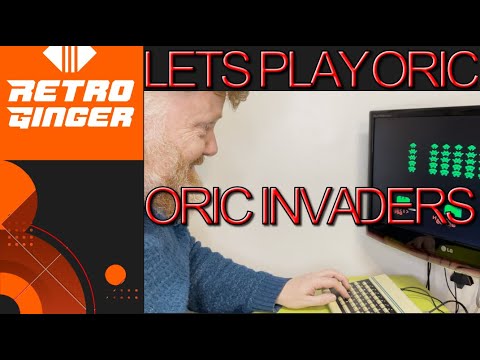 Lets play Oric games - Oric Invaders - YouTube