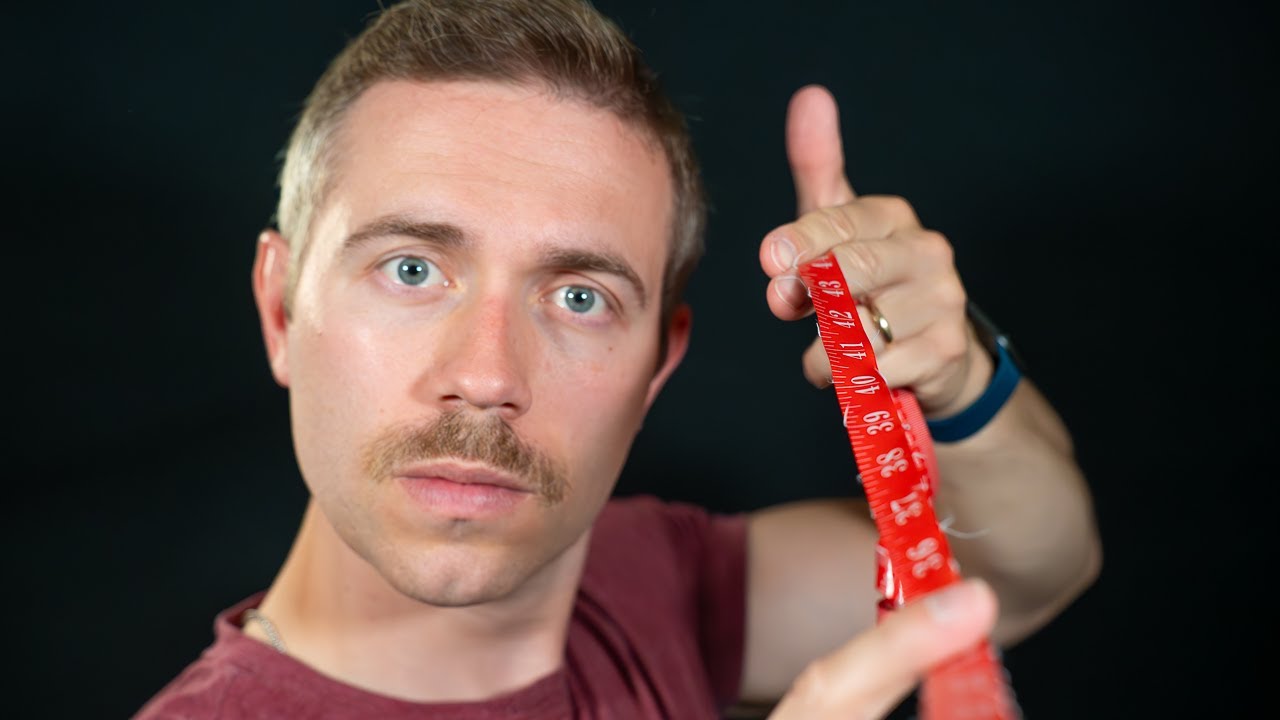 ASMR | Measuring Your Face (in extreme detail) - YouTube