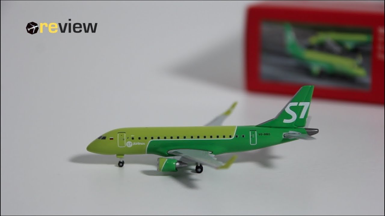 Review #172 S7 Airlines Embraer ERJ170 - YouTube