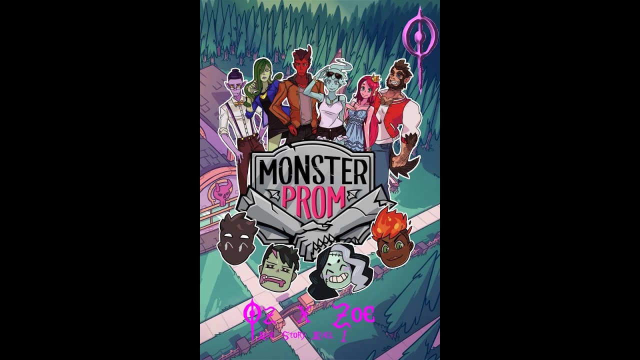 Monster Prom - Oz x Zoe Love Story Part 1 - YouTube