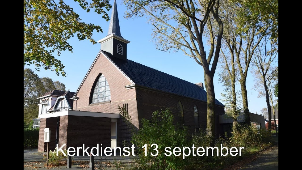 Kerkdienst 13 september 2020 - YouTube