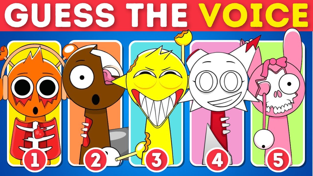 Guess the Sprunki Character 🔊 MEGA CHALLENGE - YouTube
