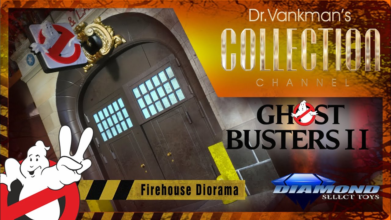 Diamond Select Ghostbusters Firehouse Diorama Review - YouTube
