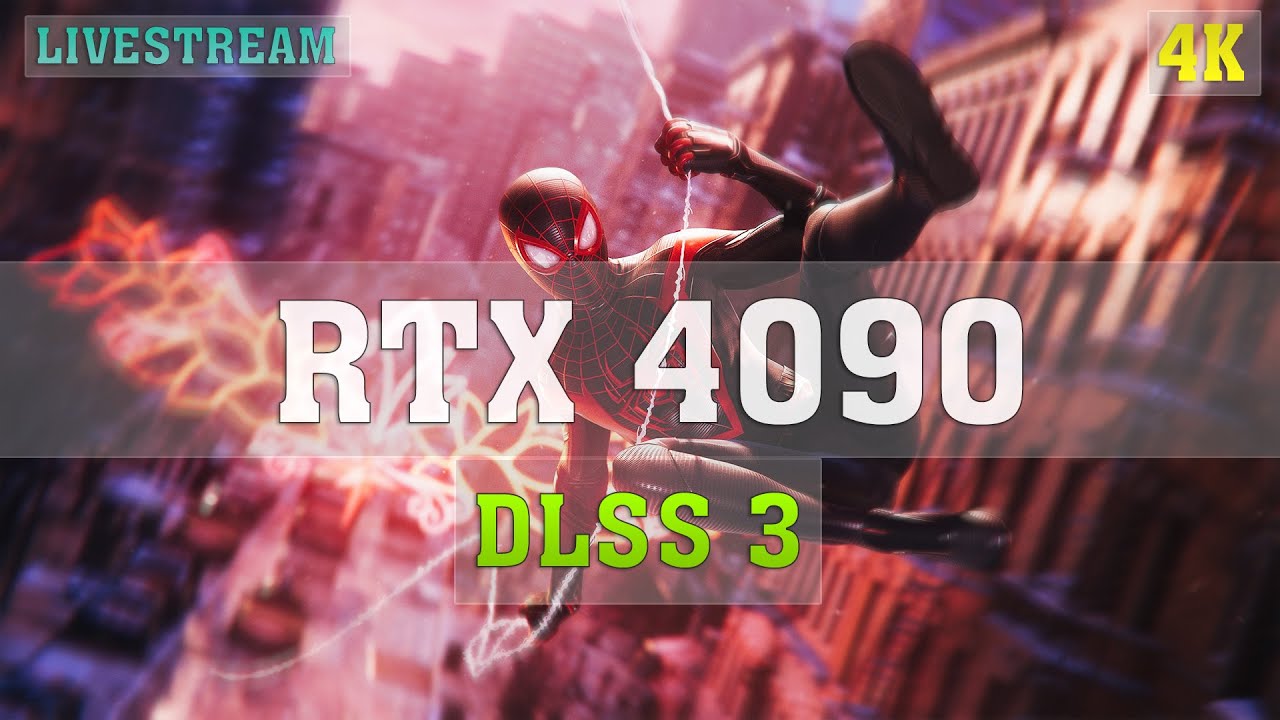 RTX 4090 Spider-Man Miles Morales 4K DLSS 3 Ray Tracing | 12900KF ...
