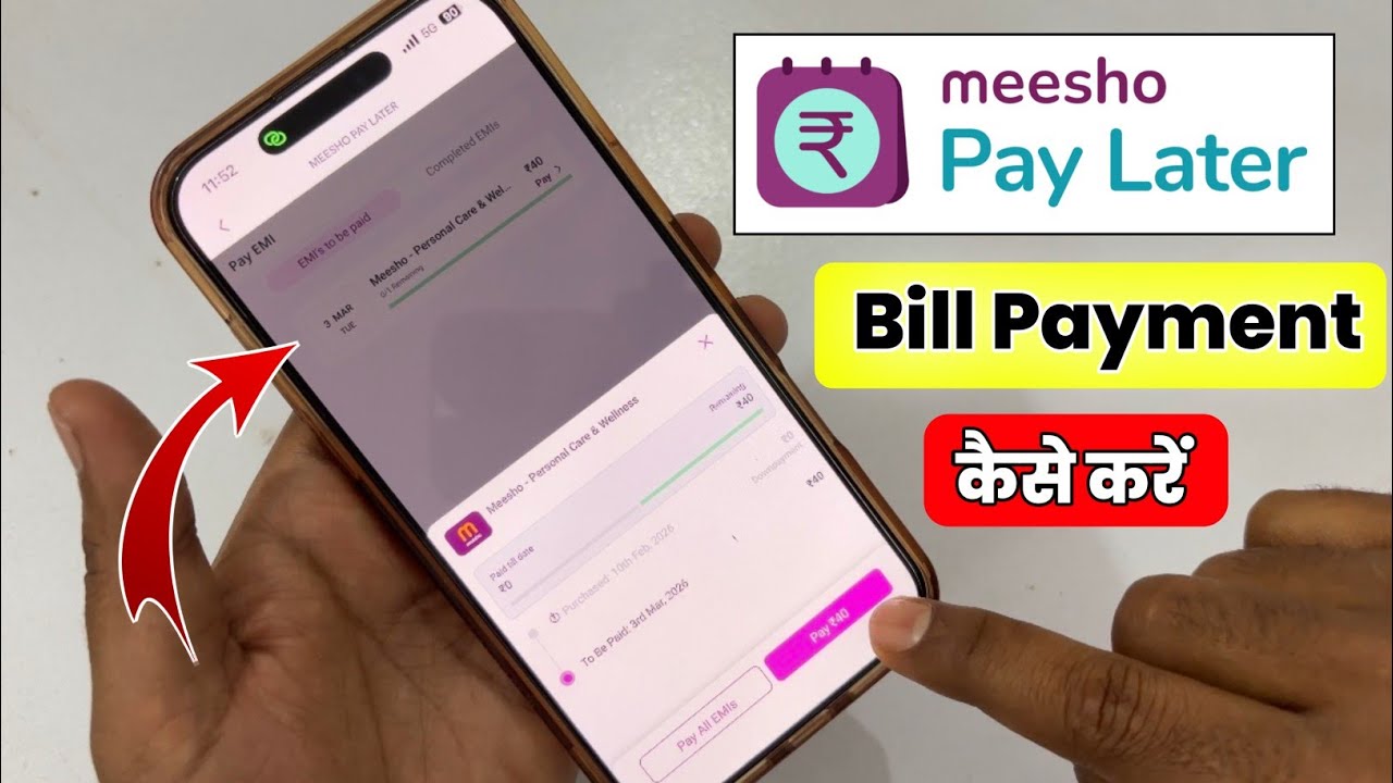 How To Repay Your Meesho Pay Later Bill? | Meesho Pay Later Payment Pay ...