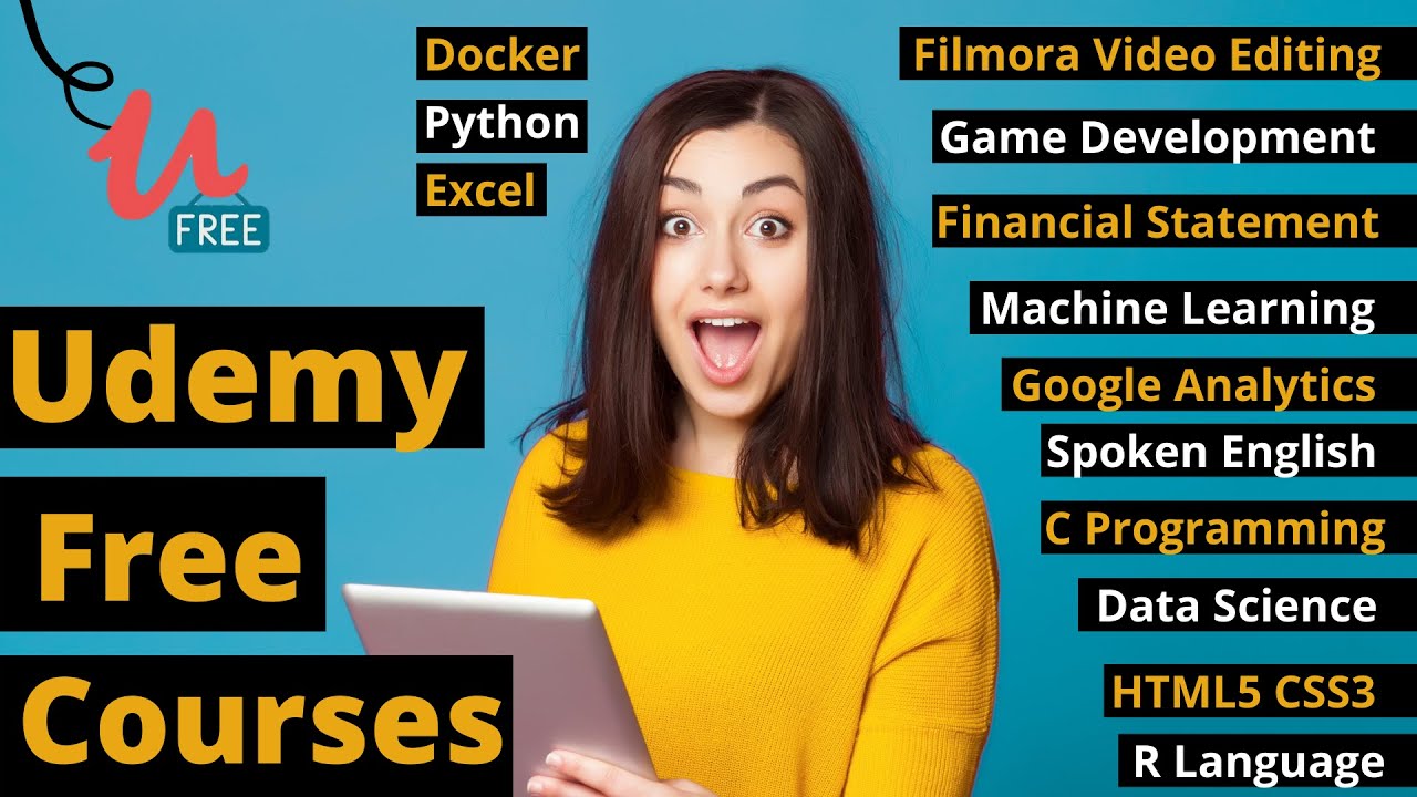 16 Udemy premium Free courses with Certificate | Udemy Courses ...