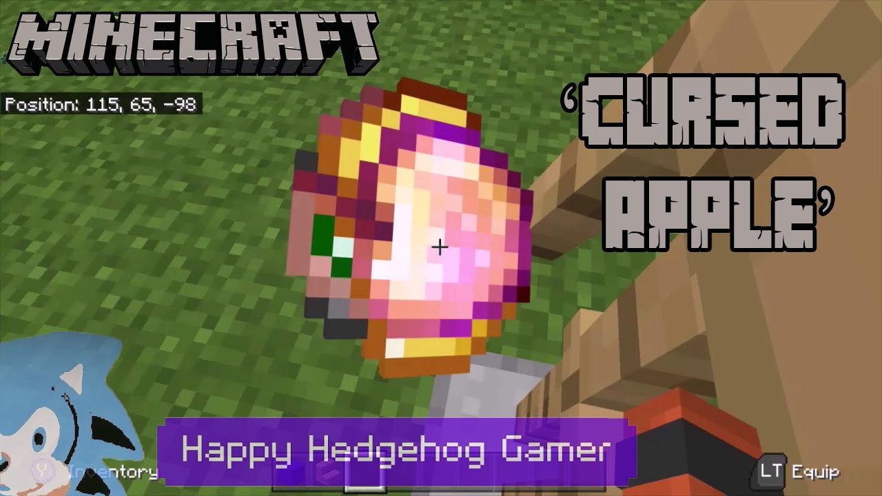 'Cursed Apple'🍏🧙☠️Glitch - Minecraft - YouTube