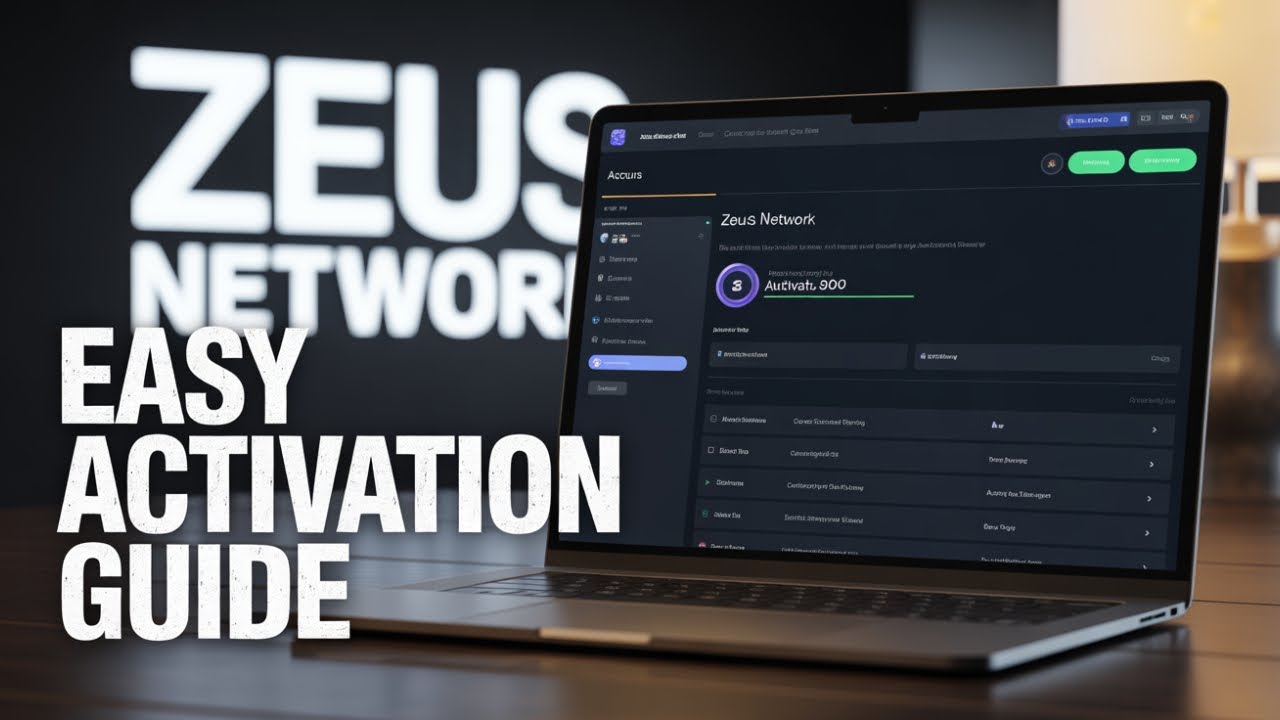 How to Activate Zeus Network Account and Log In – Fast Start Guide ...