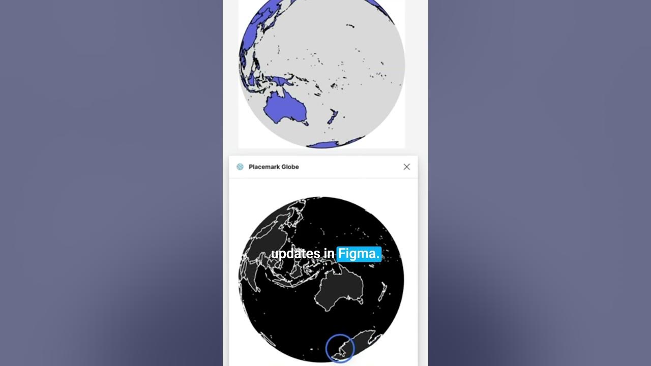 Creating a globe in Figma #map #figma #figmadesign #cartography - YouTube
