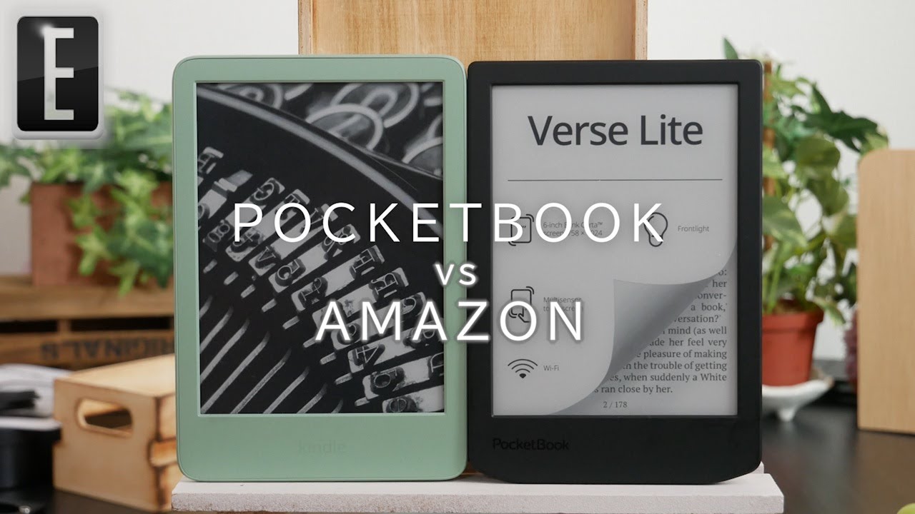 Amazon Kindle Basic vs Pocketbook Verse Lite | Comparison - YouTube