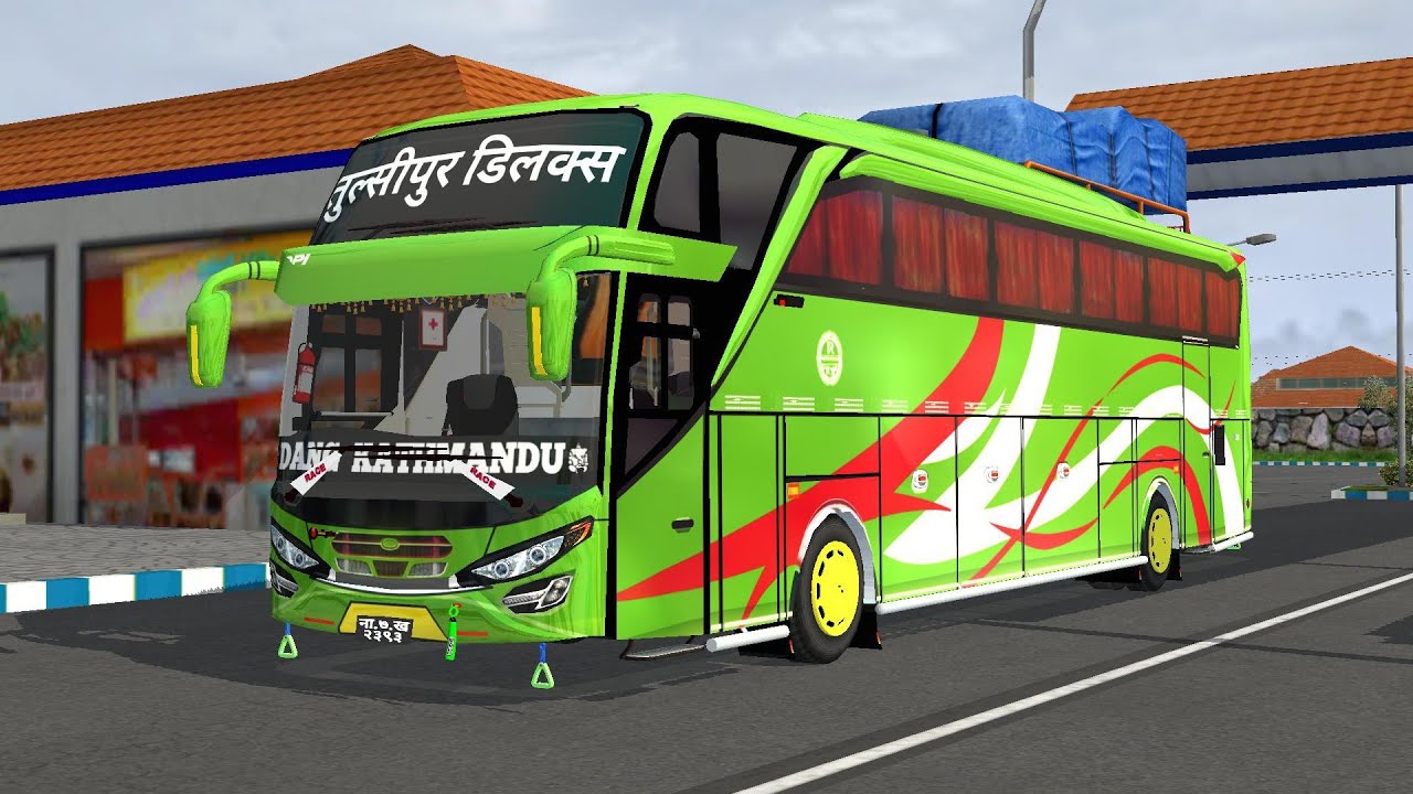 Tulsipur Deluxe || Dang TO Kathmandu || Nepali Bus Skin by TNK Group ...