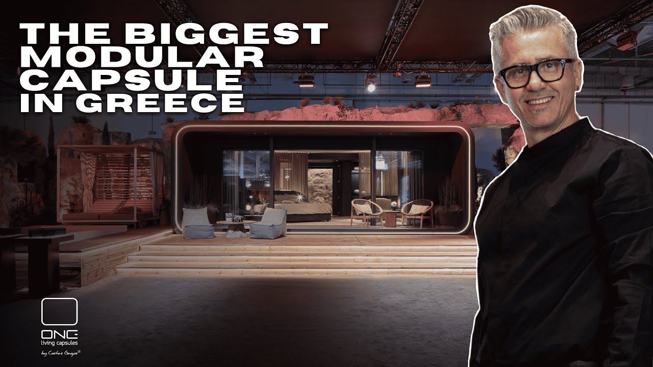 The biggest modular capsule in Greece! - YouTube