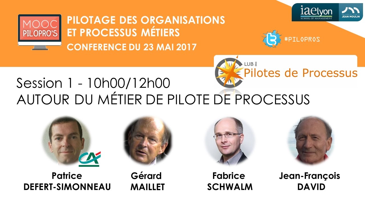 Les Processus - Autour du métier du pilote de processus (C2P) - YouTube