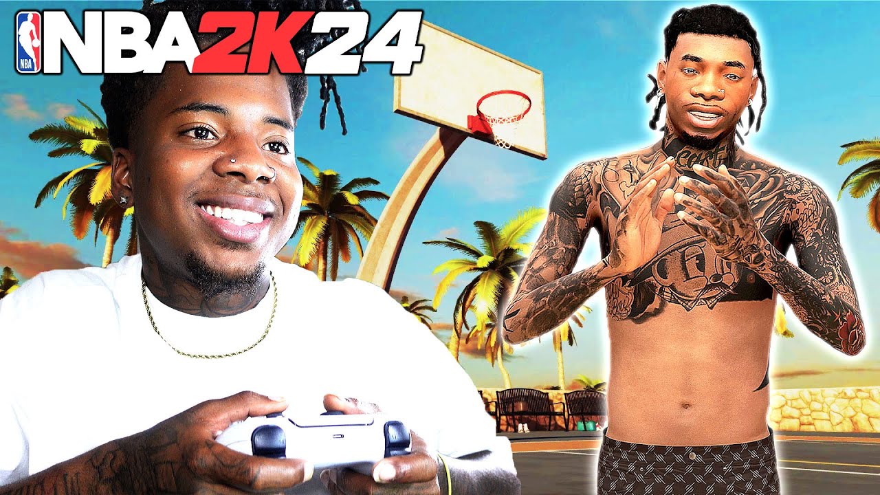 PLAYING The 1V1 Court vs TRYHARDS On NBA 2K24 ! - YouTube