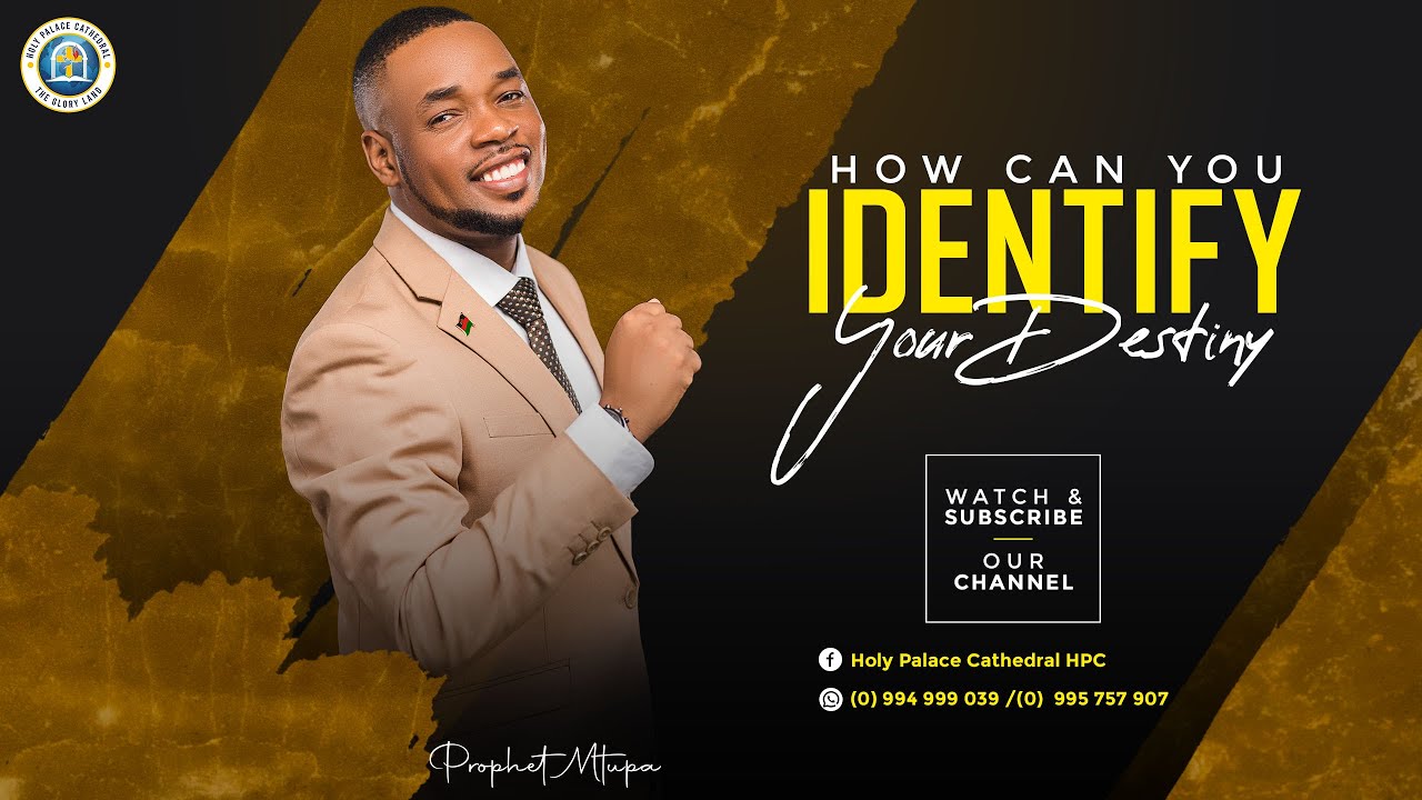 HOW CAN YOU IDENTIFY YOUR DESTINY - YouTube