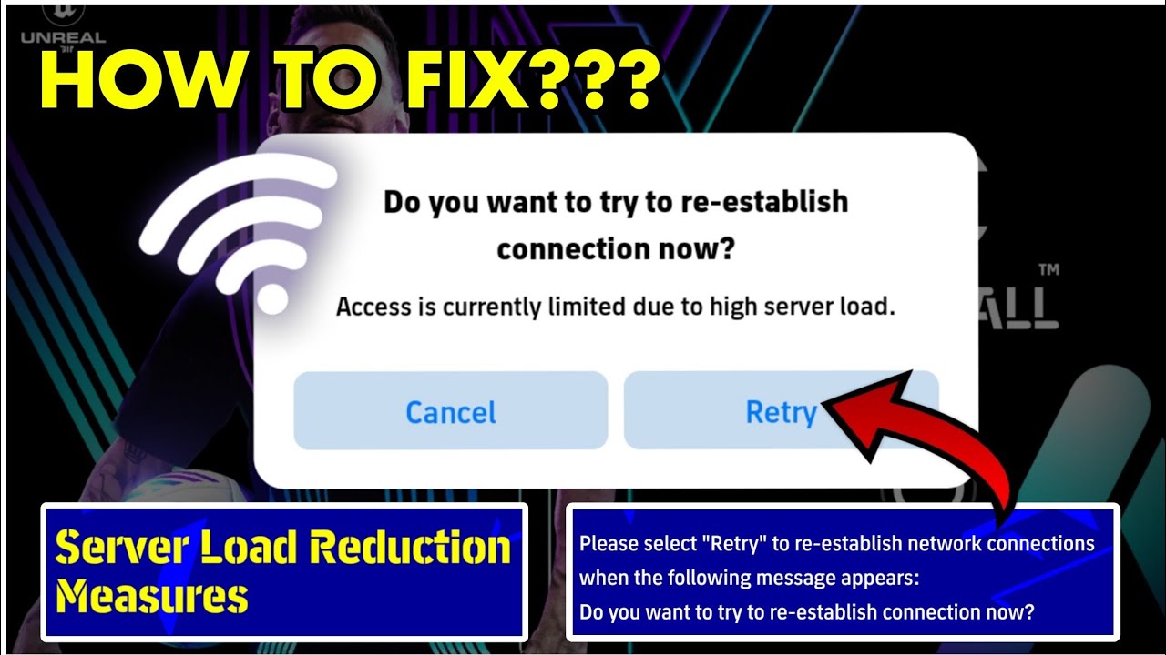 How to fix Access is currently limited due to high server load in ...