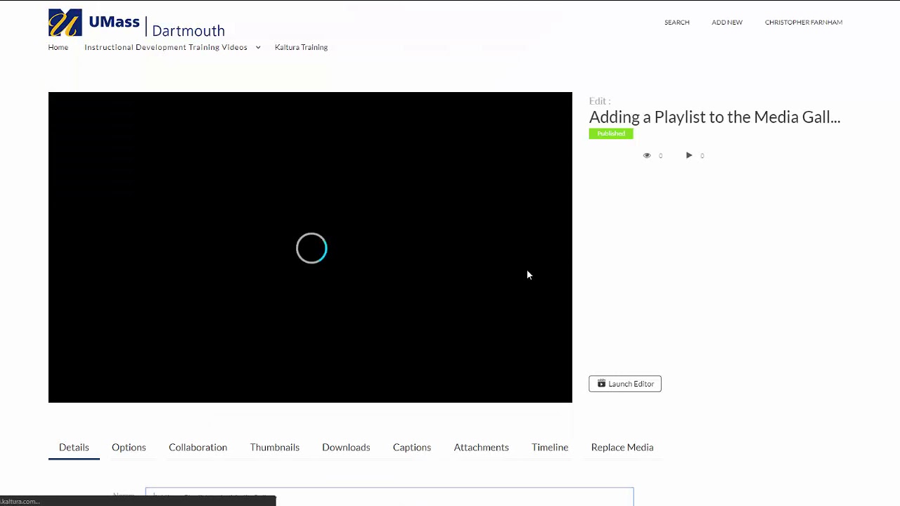 Editing captions in Mediaspace - YouTube