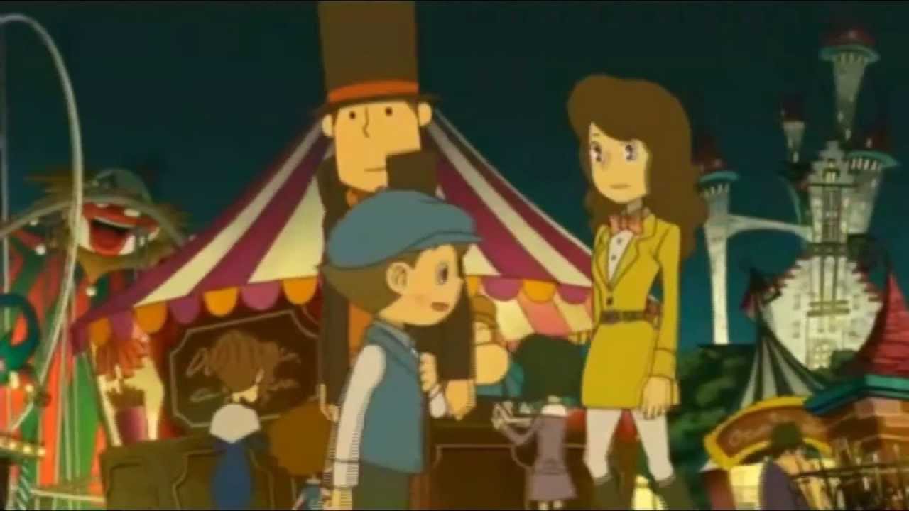 Professor Layton and the Miracle Mask - Scene 20 (English) - YouTube