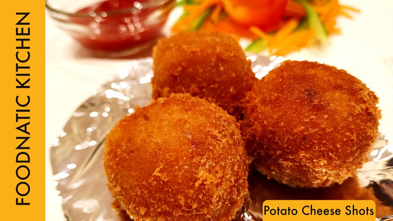 POTATO CHEESE SHOTS || MCCAIN STYLE || YUMMY SNACK || FOODNATIC KITCHEN ...