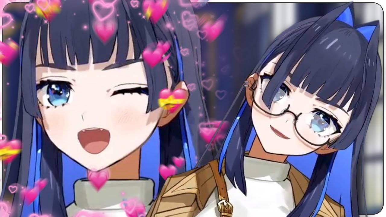 Kronii Being Cute and Gives a Wink that Melts Everyone's Heart - YouTube