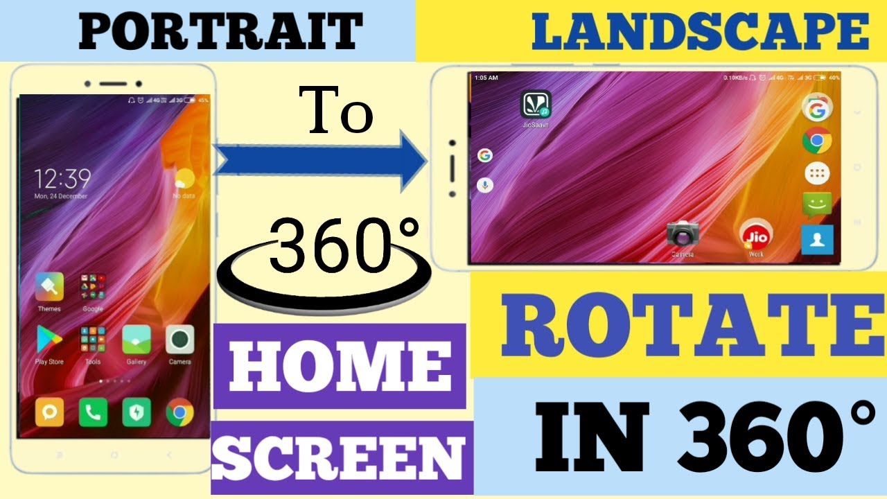 Auto Rotate Home screen of Your Android Device Using Google Now ...