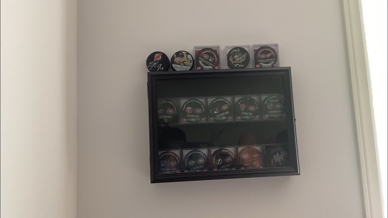 My Hockey Puck Collection! - YouTube