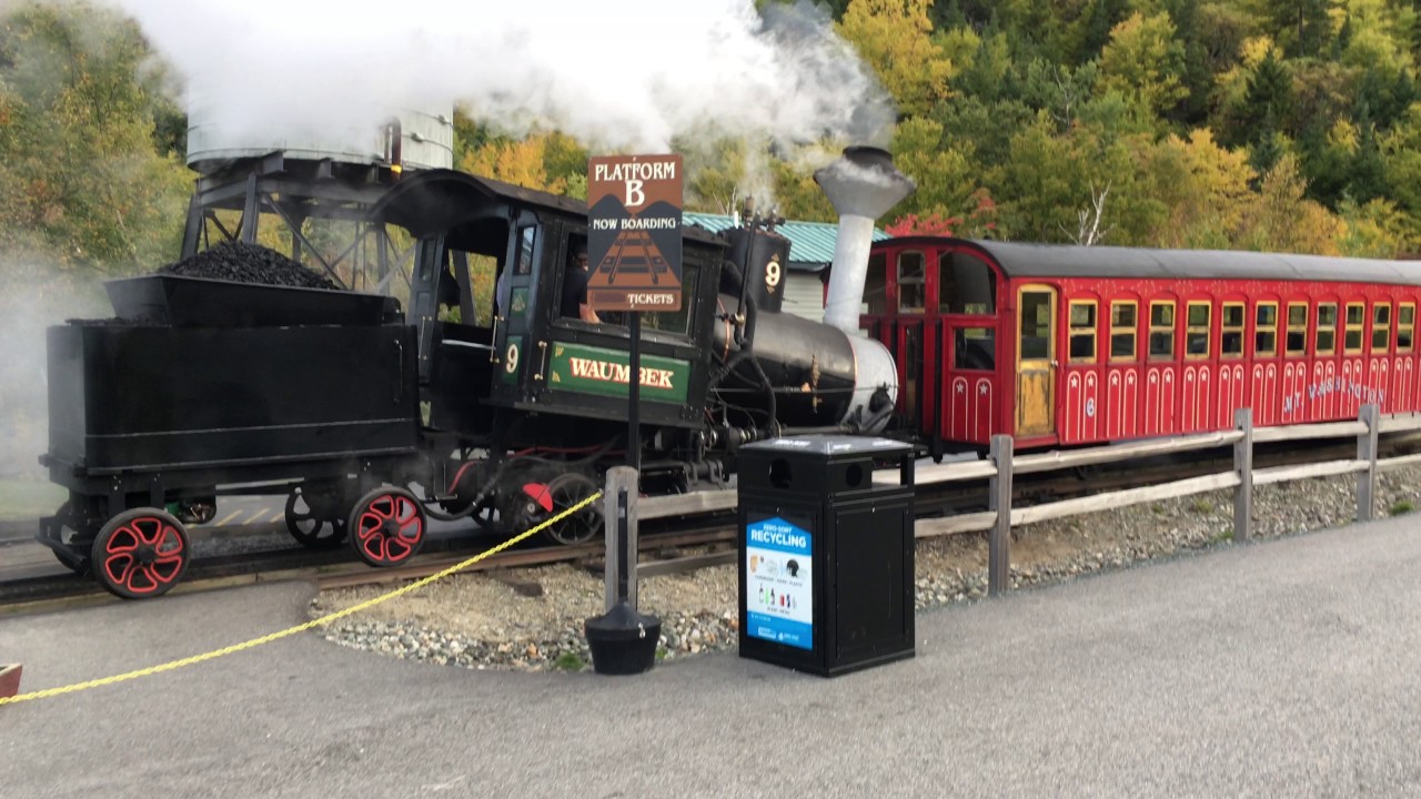 Mount Washington Cog Railway Classic Steam Engine - YouTube