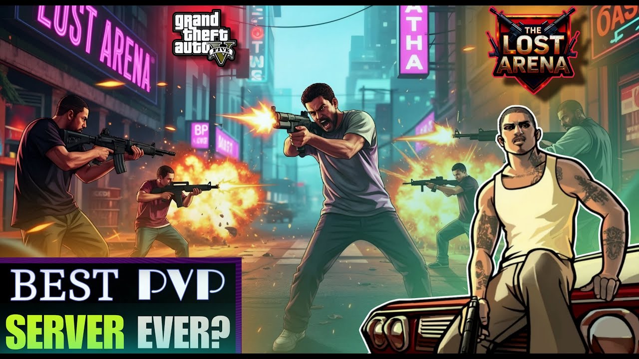 FiveM Arena Launch || New GTA V Arena is LIVE 🎮One of the BEST PVP ...