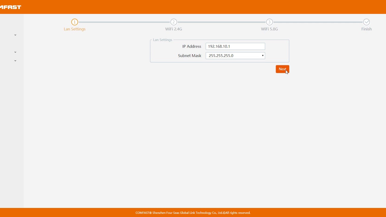 COMFAST - How to set AP MODE - YouTube