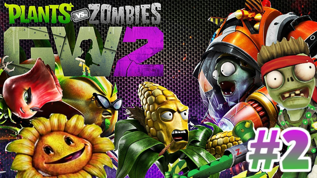 PLANTS vs ZOMBIES GARDEN WARFARE 2!!? L.E.A.F. DAVE-BOT 3000 LEVEL 2 ...