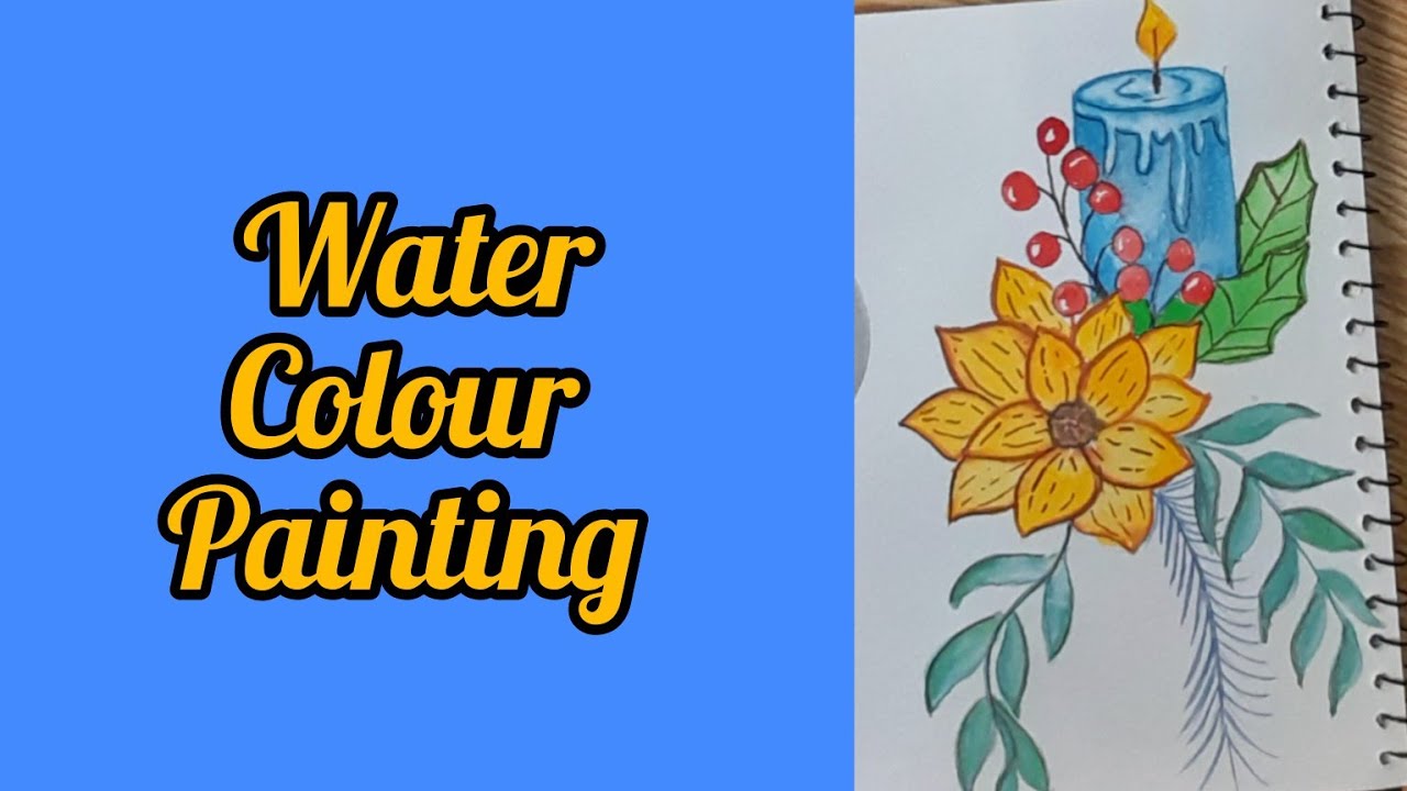 Easy Water Colour Painting |Step by step |Water Colour #drawing #art # ...